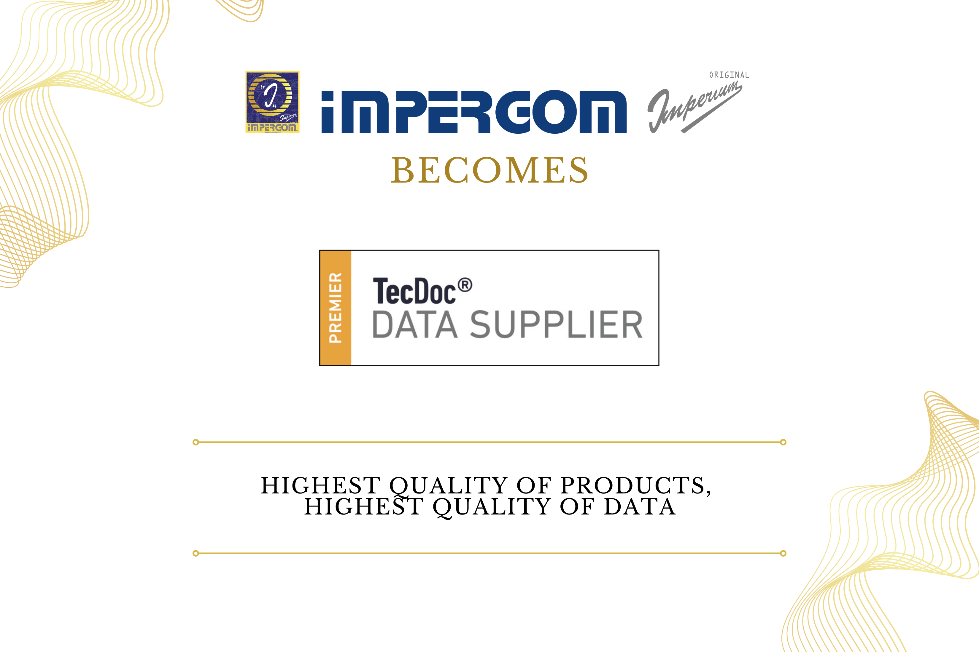 Impergom becomes TecDoc Premier Data Supplier - Impergom